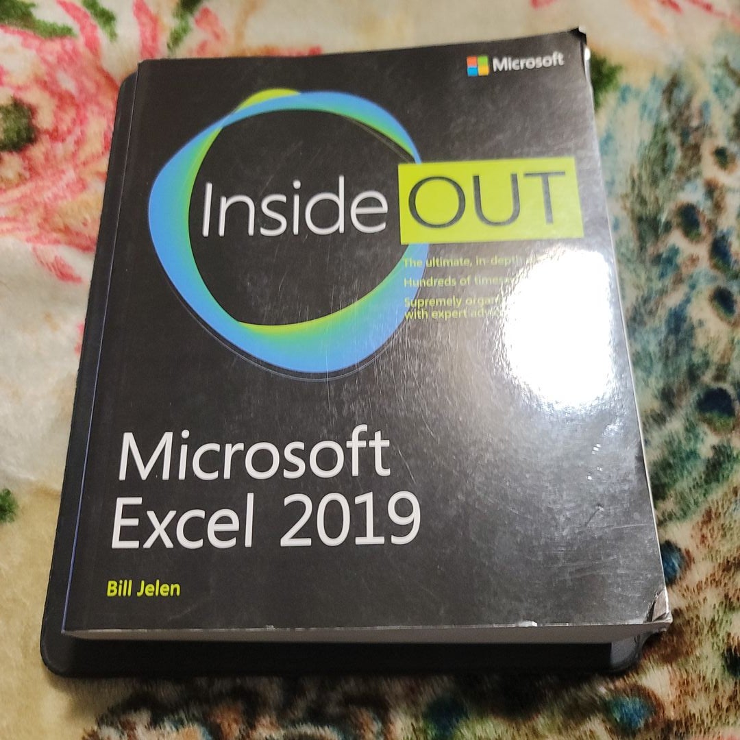 Microsoft Excel 2019 Inside Out by Bill Jelen
