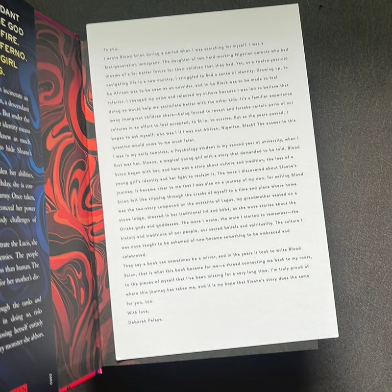 Blood Scion by Deborah Falaye, Hardcover | Pangobooks