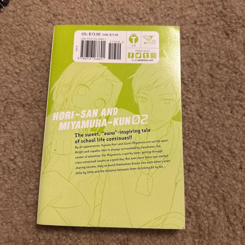 Horimiya, Vol. 2 by HERO, Paperback | Pangobooks