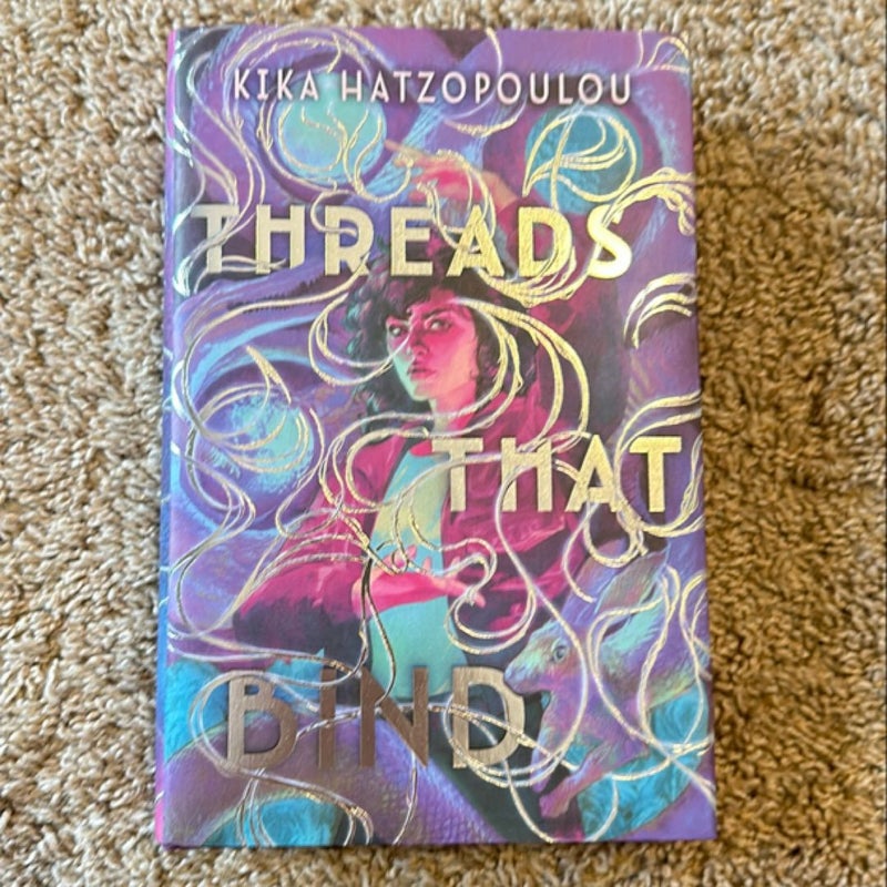 Threads That Bind by Kika Hatzoppulou , Hardcover | Pangobooks