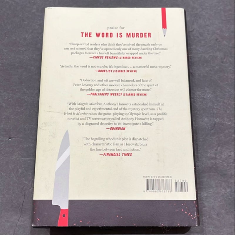 The Word Is Murder by Anthony Horowitz