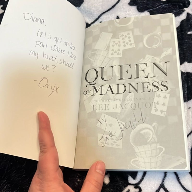 Queen of Madness - Signed by Lee Jacquot, Paperback | Pangobooks
