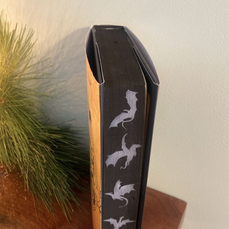 Fourth Wing - custom sprayed edges by Rebecca Yarros, Hardcover ...