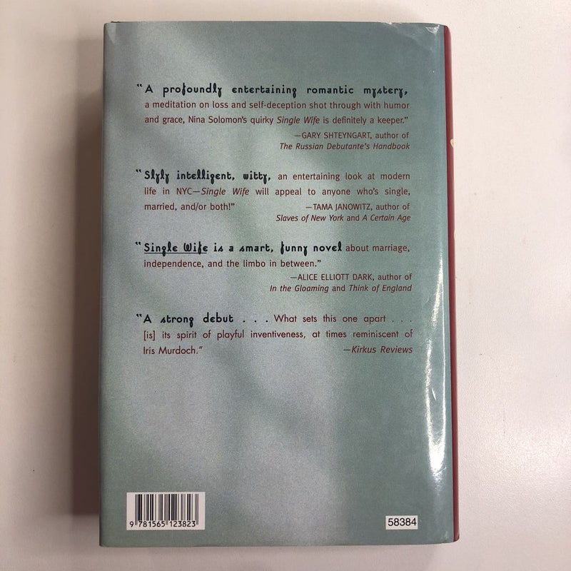 Single Wife by Nina Solomon, Hardcover | Pangobooks