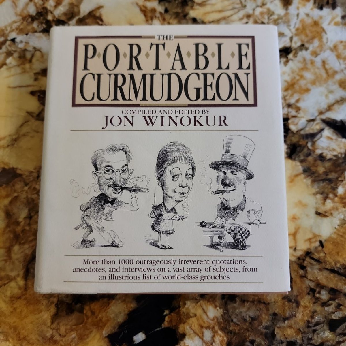 The Portable Curmudgeon by Jon Winokur