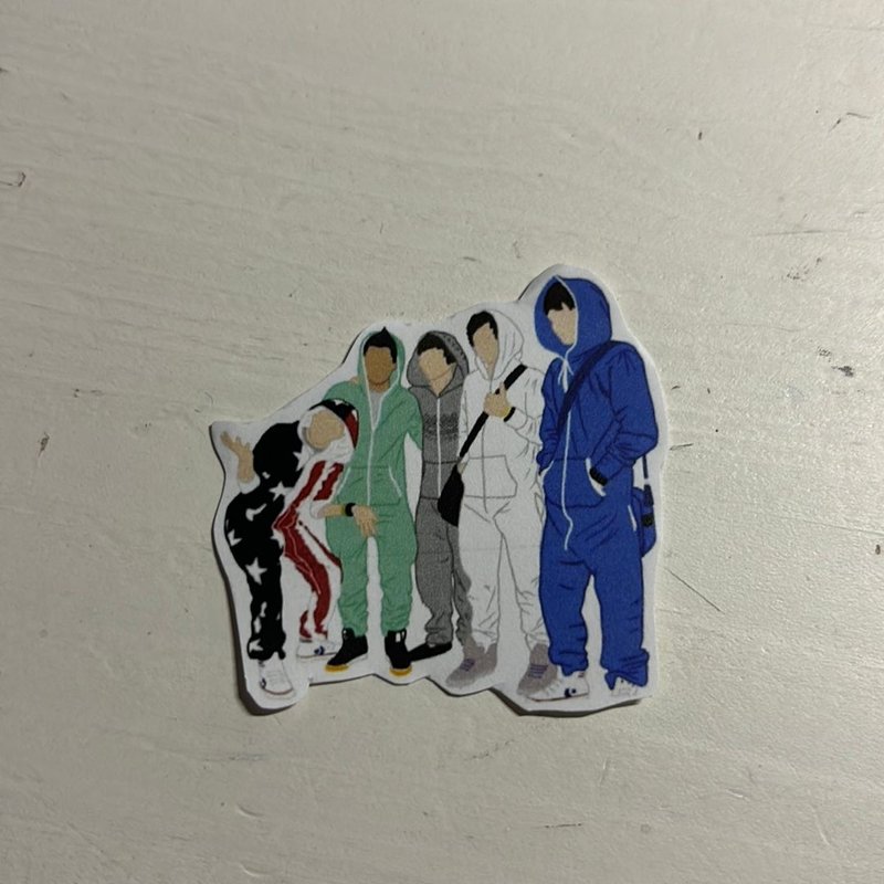 One Direction Funny Sticker Harry Liam Zayn Louis Niall by One ...