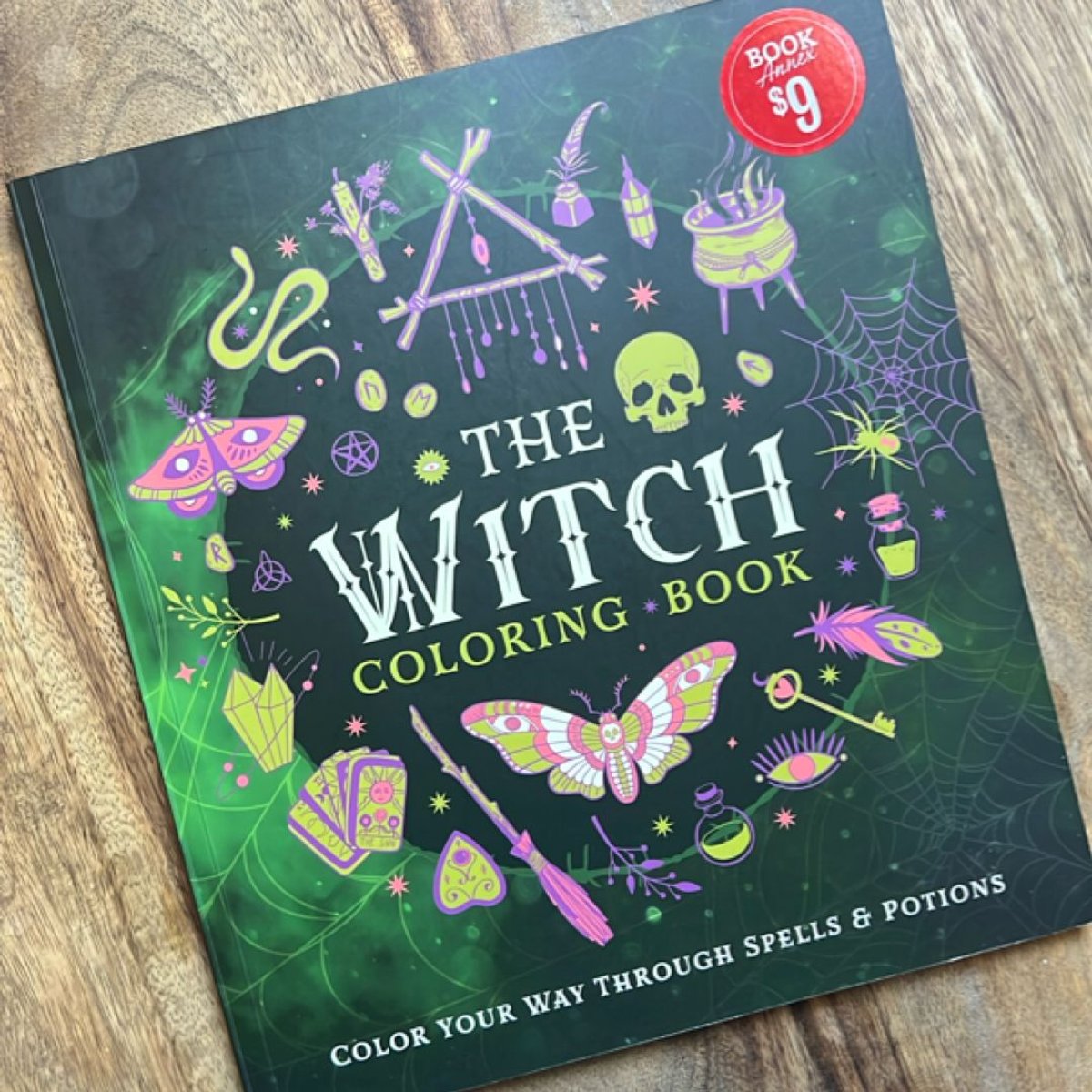 The Witch Coloring Book by Editors of Chartwell Books