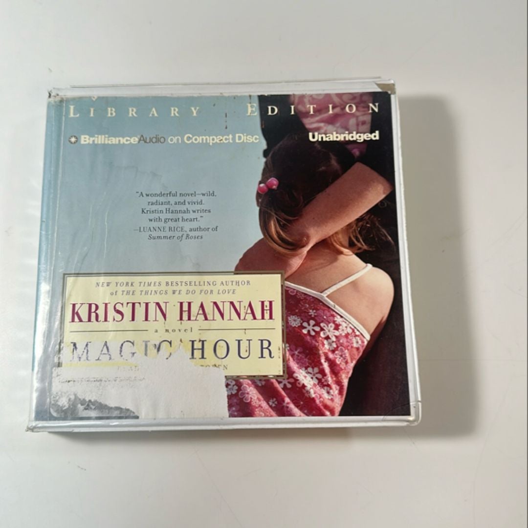 Magic Hour CD Audio Book by Kristin Hannah , Hardcover | Pangobooks