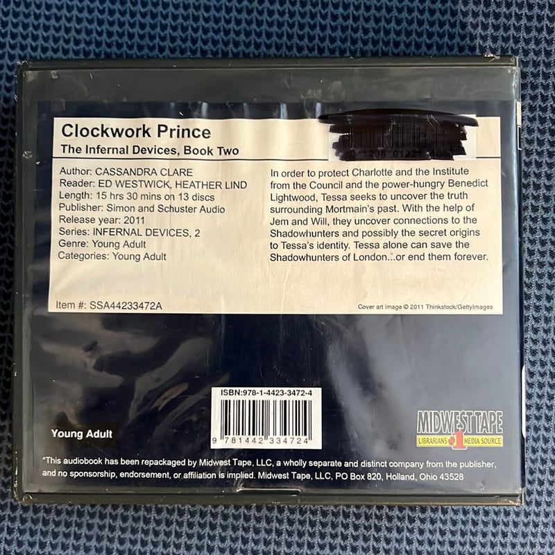 Clockwork Prince by Cassandra Clare, Paperback | Pangobooks