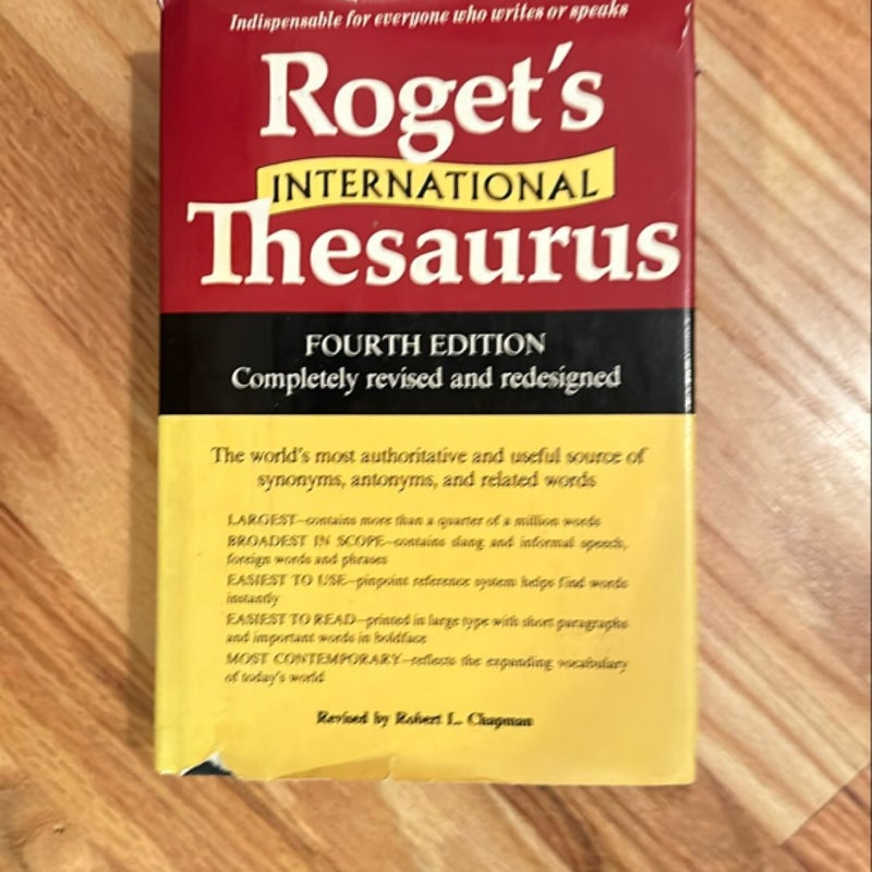 Thesaurus by Chapman, Hardcover | Pangobooks