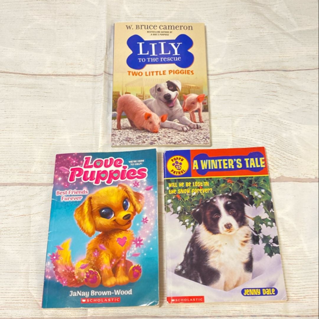 3 Book Bundle - Puppy Theme Chapter Books by W. Bruce Cameron, JaNay ...