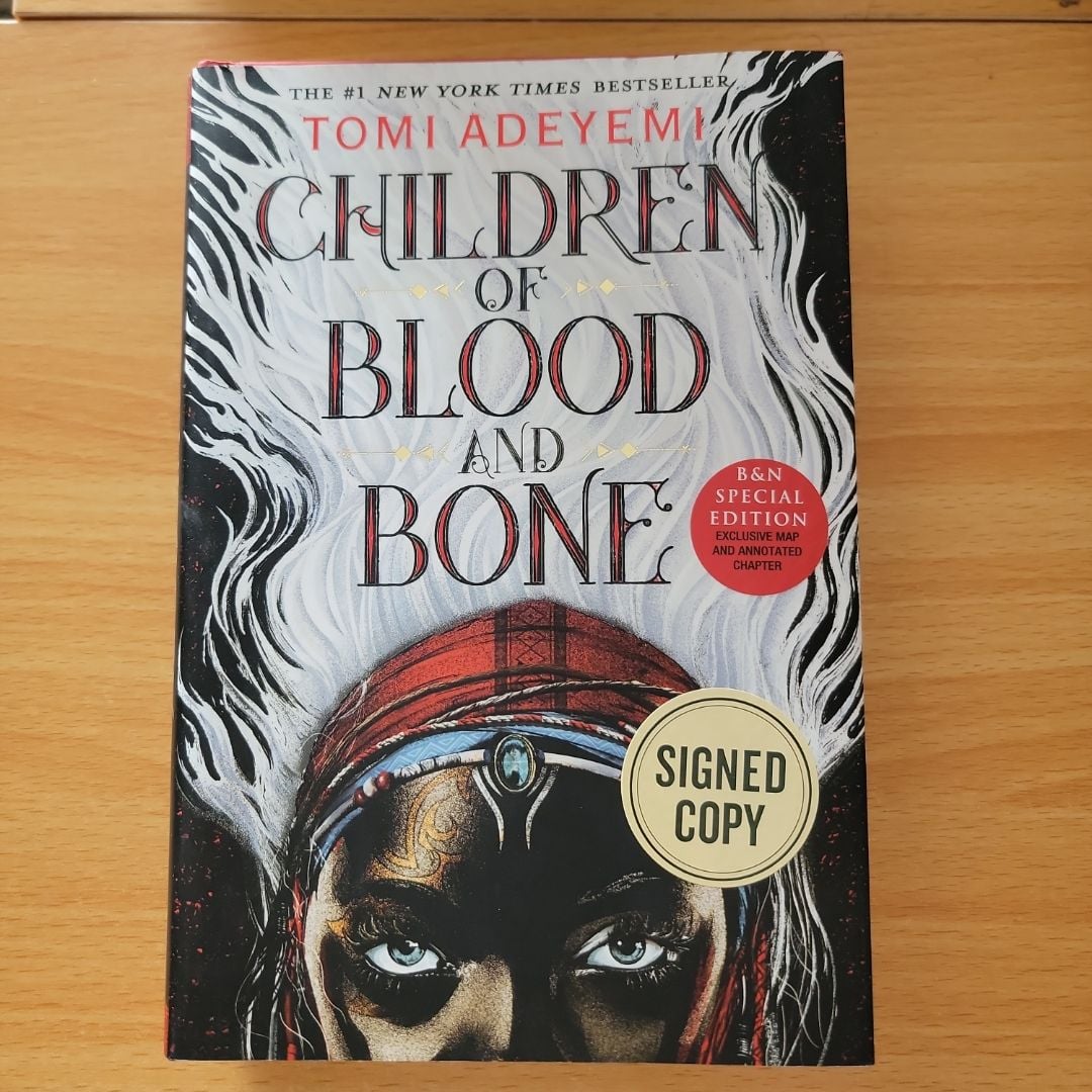 Children of Blood and Bone (Autographed First Edition) by Tomi Adeyemi ...