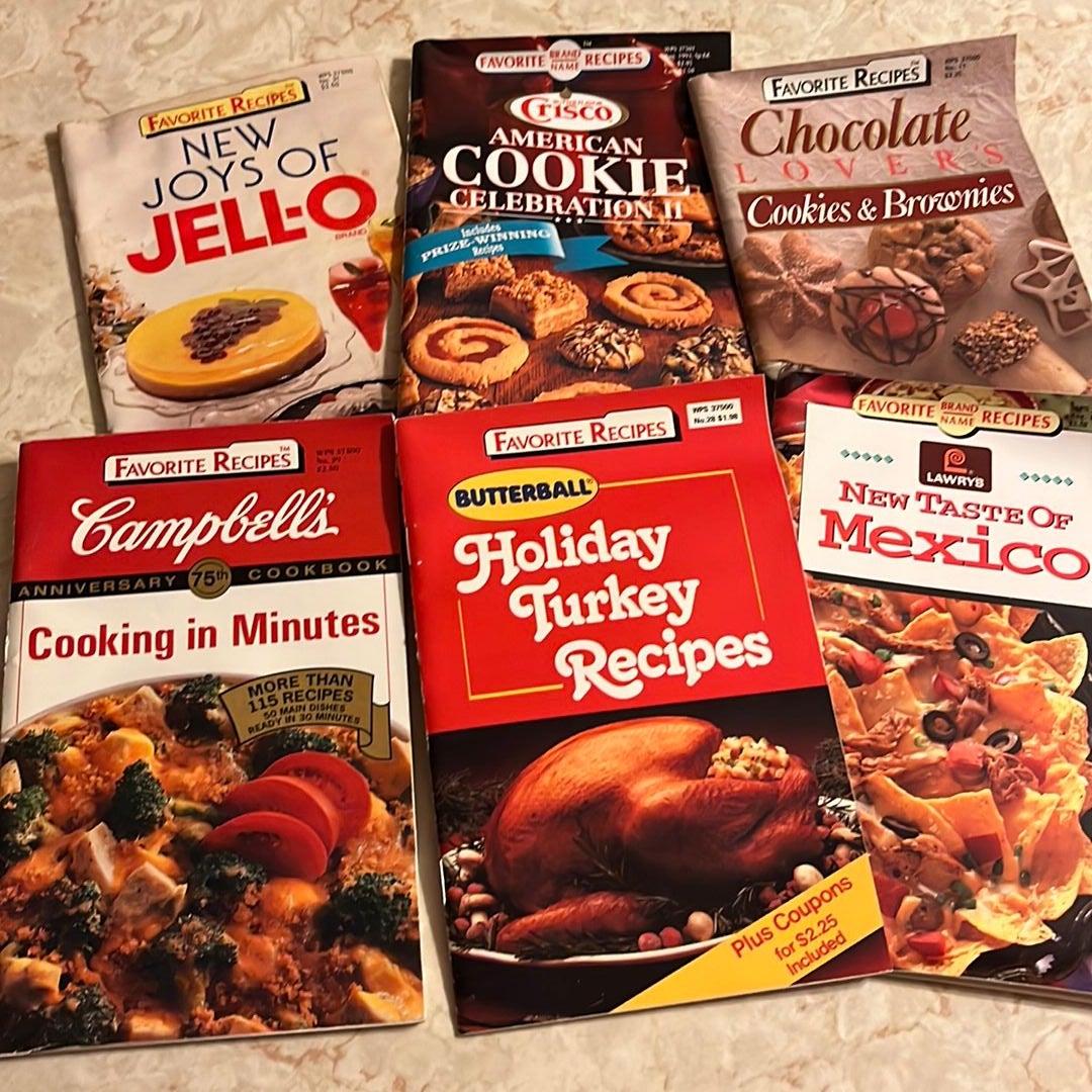 Bundle of 6 Favorite Name Brand Recipe booklets by Various , Paperback ...