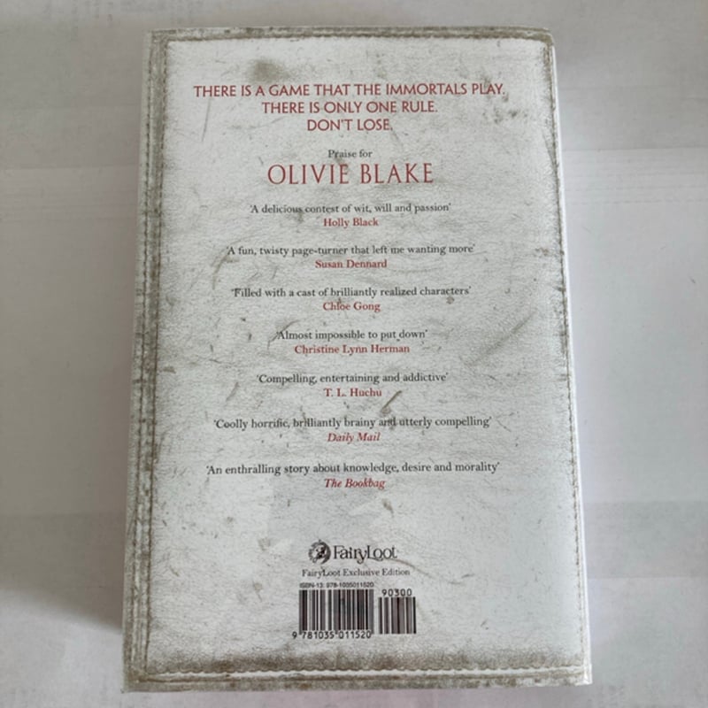 Masters of Death Fairyloot Exclusive Edition by Olivie Blake, Hardcover ...