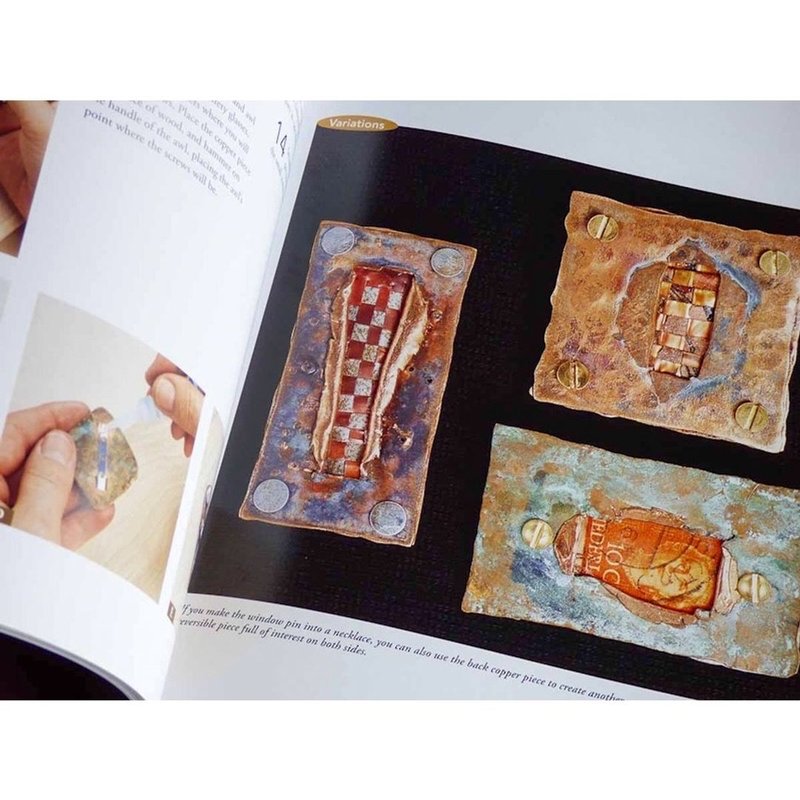 Wrap, Stitch, Fold & Rivet: Making Designer Metal Jewelry Hardcover by ...