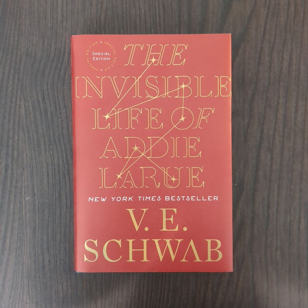 The invisible life of addie larue barnes and noble special edition by V. E. Schwab, Hardcover ...