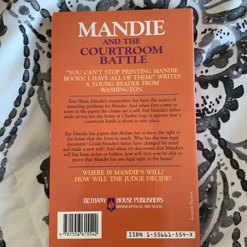 Mandie and the Courtroom Battle by Lois Gladys Leppard, Paperback ...