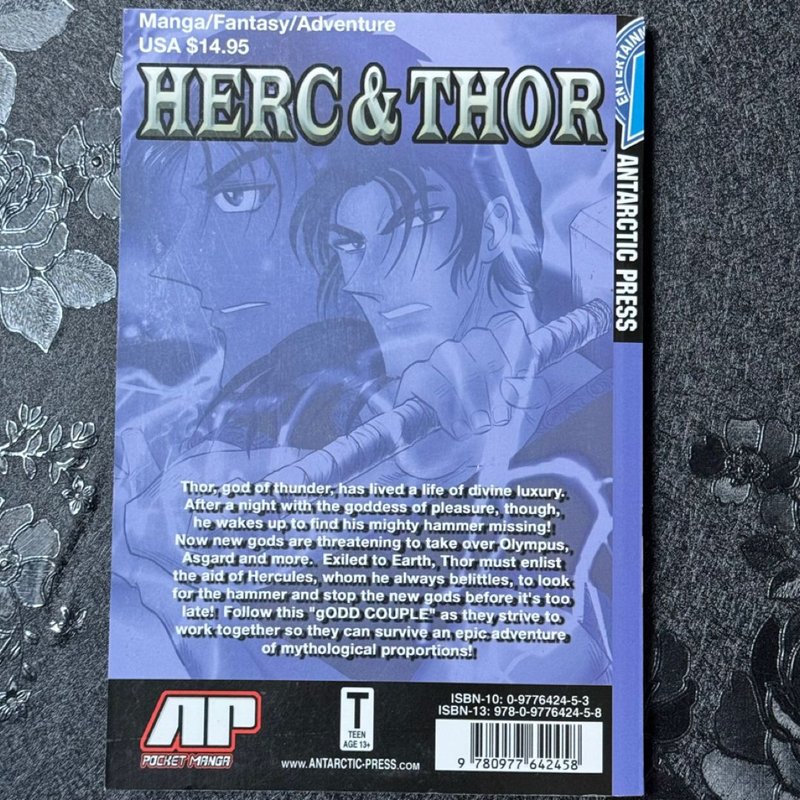 Herc and Thor Pocket Manga Volume 1 by Rod Espinosa, Dan Johnson, Yayoi ...