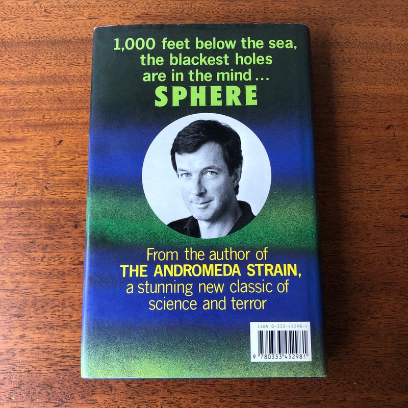 Sphere by Michael Crichton, Hardcover | Pangobooks