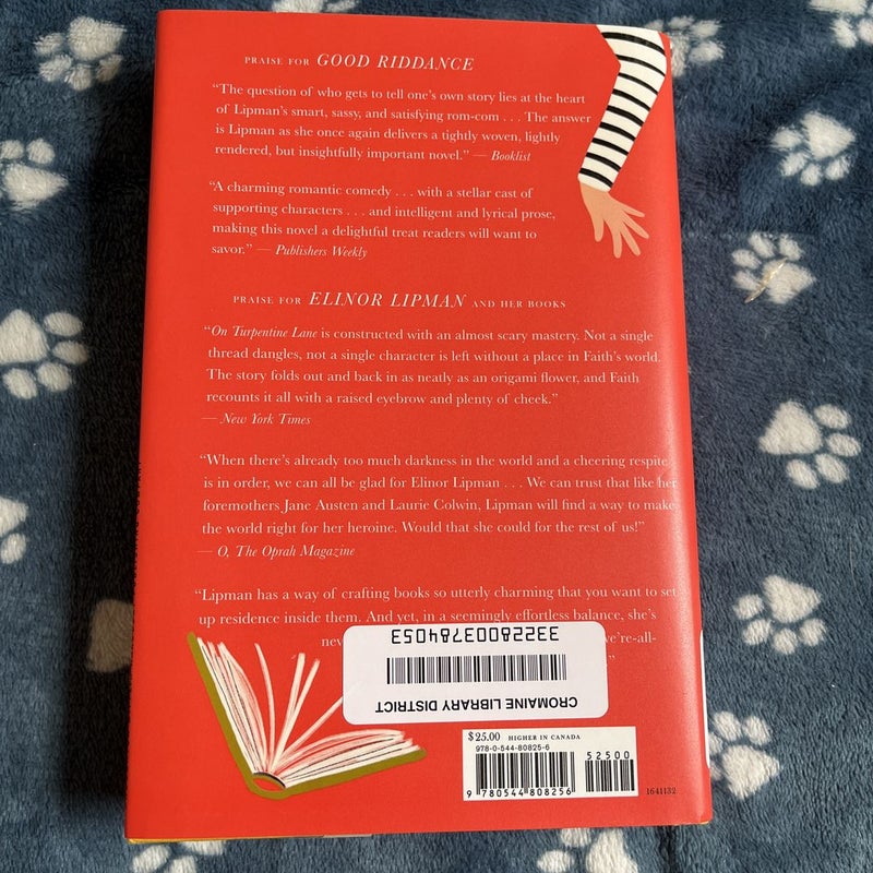 Good Riddance by Elinor Lipman, Hardcover | Pangobooks