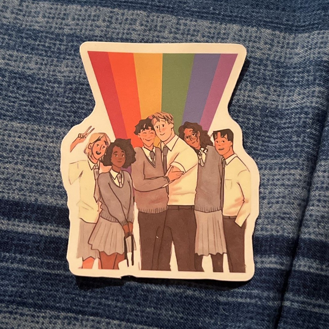 Heartstopper sticker by Alice Oseman, Paperback | Pangobooks
