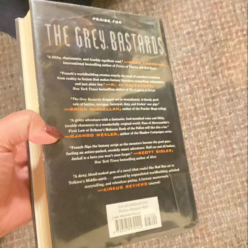 The Grey Bastards by Jonathan French, Hardcover | Pangobooks
