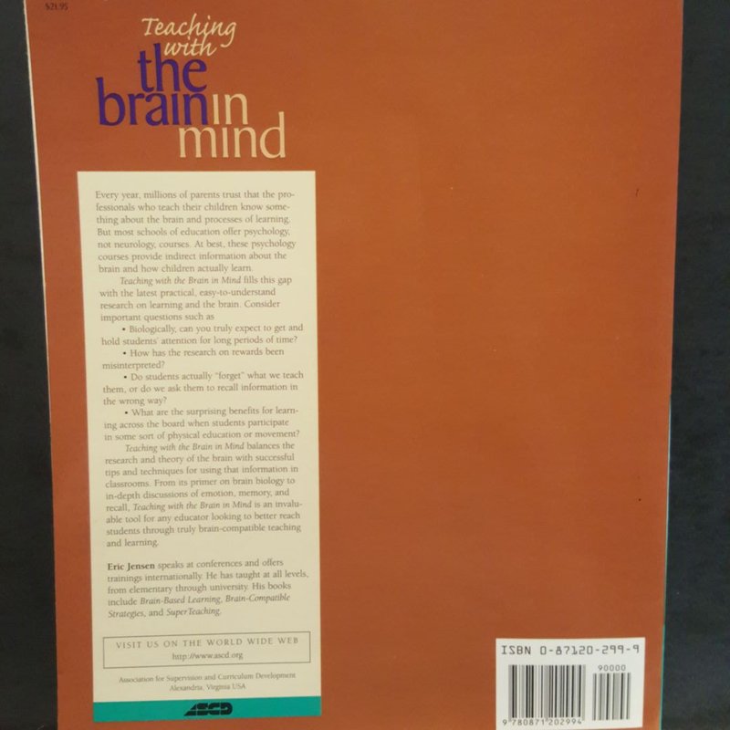 Teaching with the Brain in Mind by Eric Jensen
