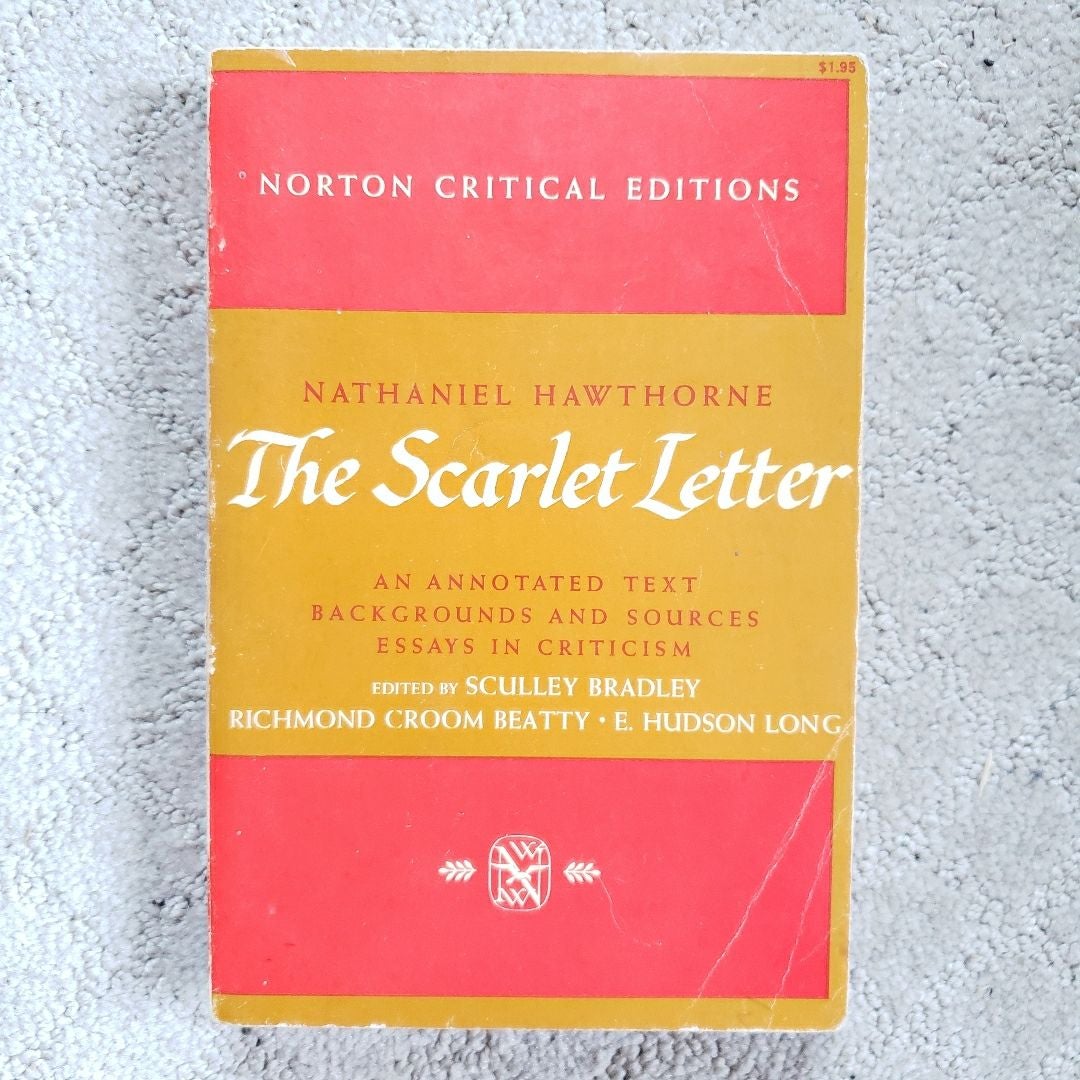 The Scarlet Letter (Norton Critical Edition, 1962) by Nathaniel ...