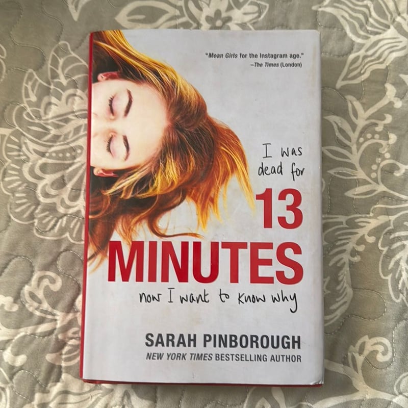 13 Minutes by Sarah Pinborough, Hardcover | Pangobooks