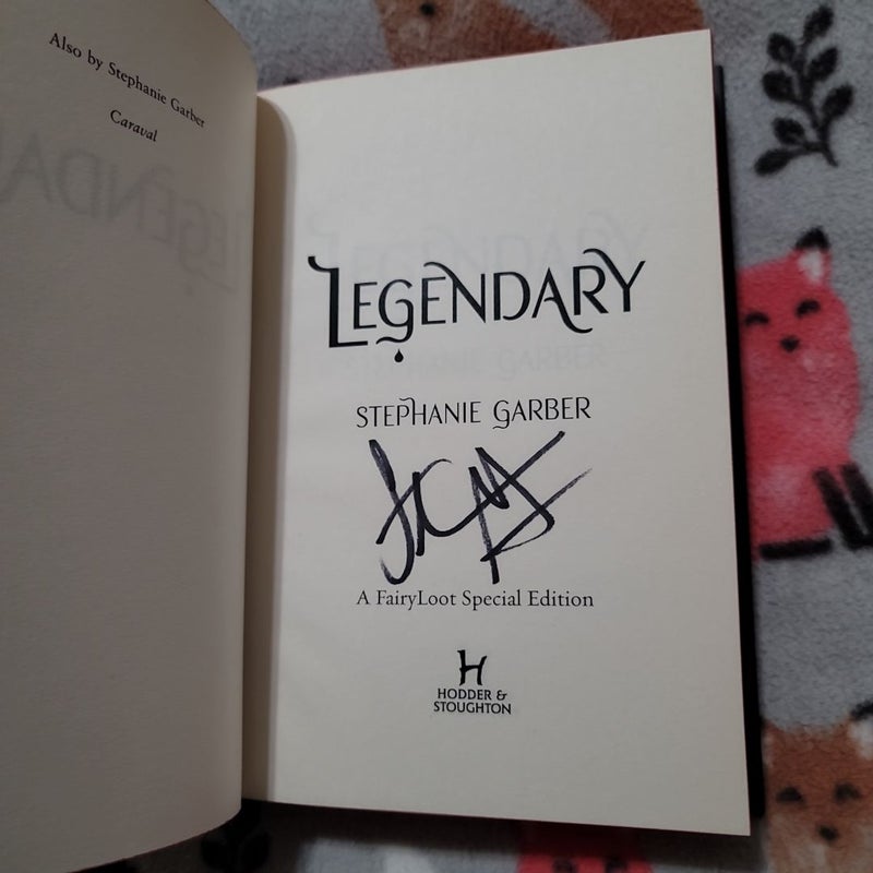 SIGNED! Caraval trilogy! Fairyloot special edition by , Hardcover ...