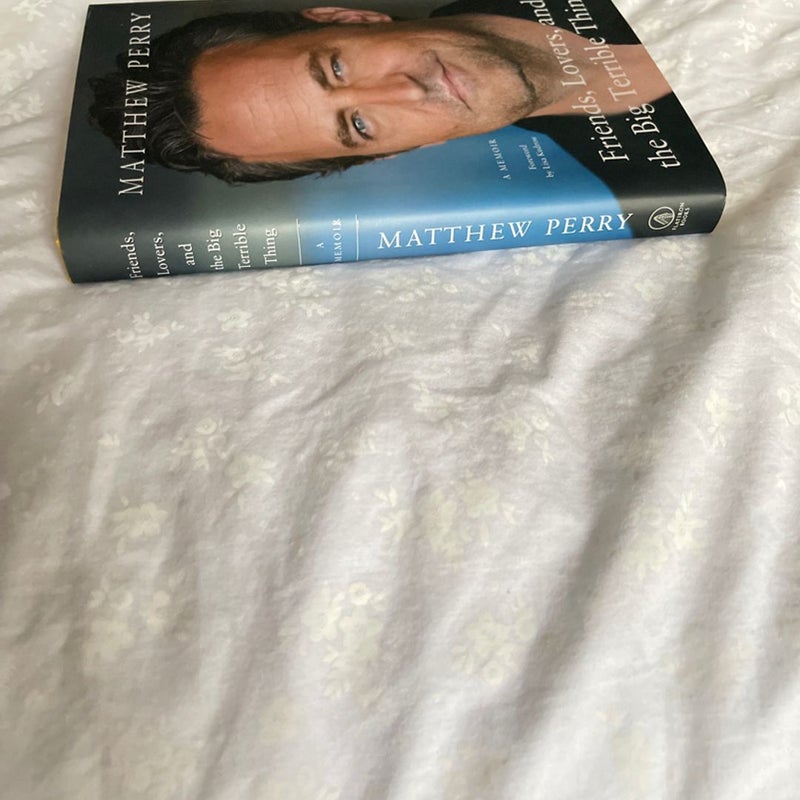 Friends, Lovers, and the Big Terrible Thing by Matthew Perry, Hardcover ...