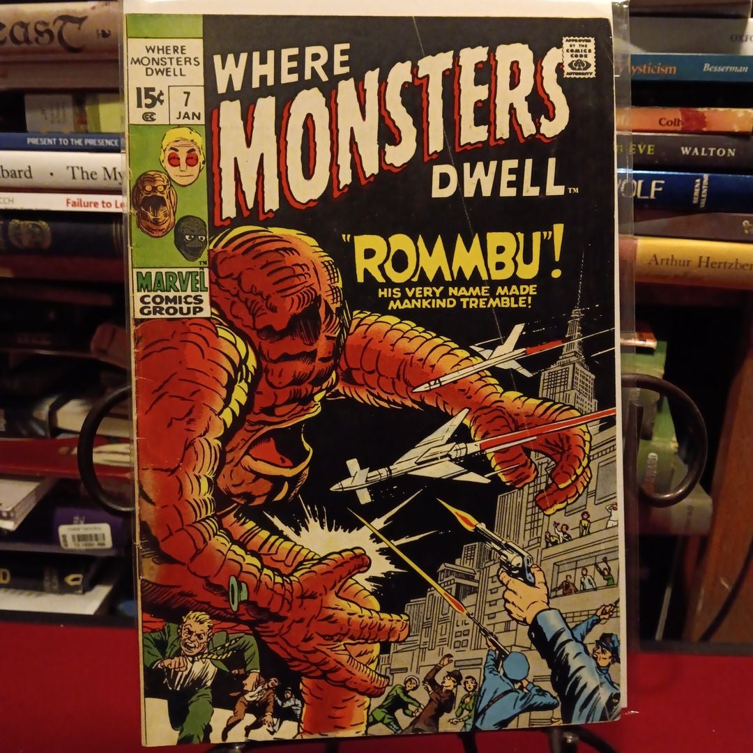 Where Monsters Dwell #7 ROMMBU! Marvel 1970 by MARVEL COMICS, Paperback | Pangobooks