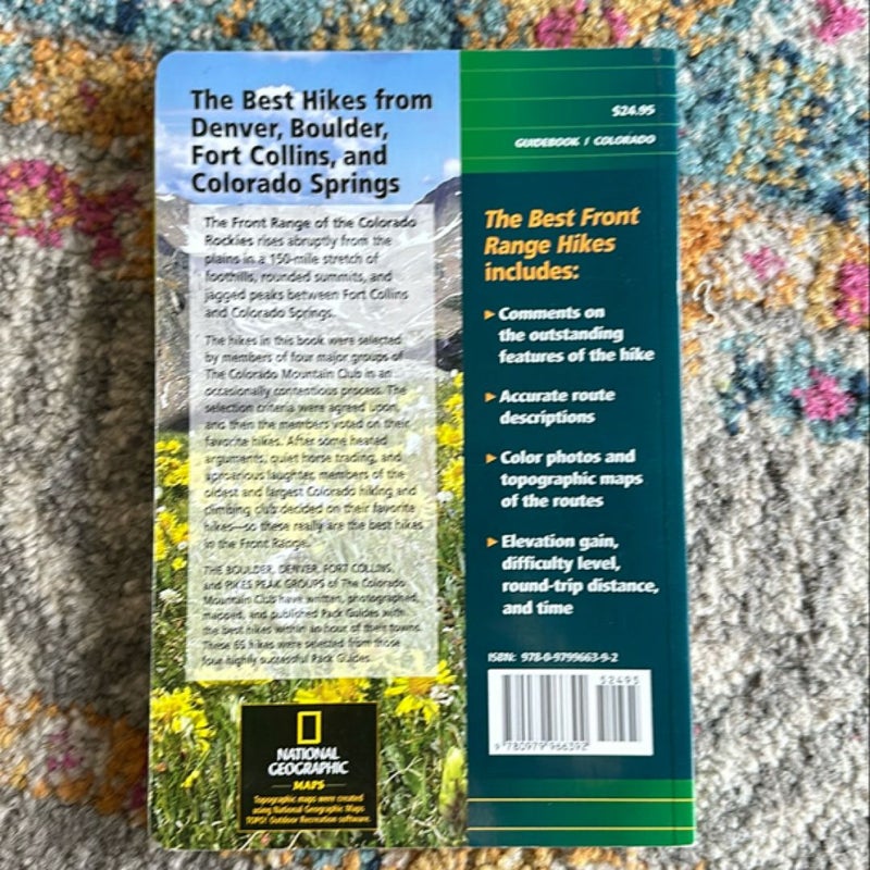 Best Front Range Hikes by Colorado Mountain Colorado Mountain Club