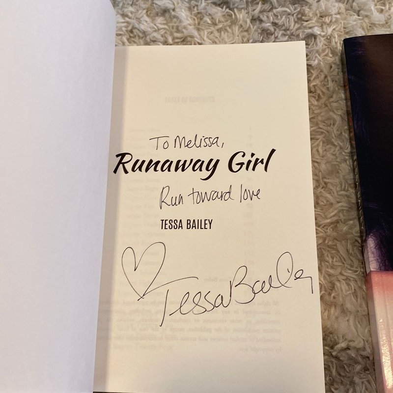 Runaway Girl By Tessa Bailey