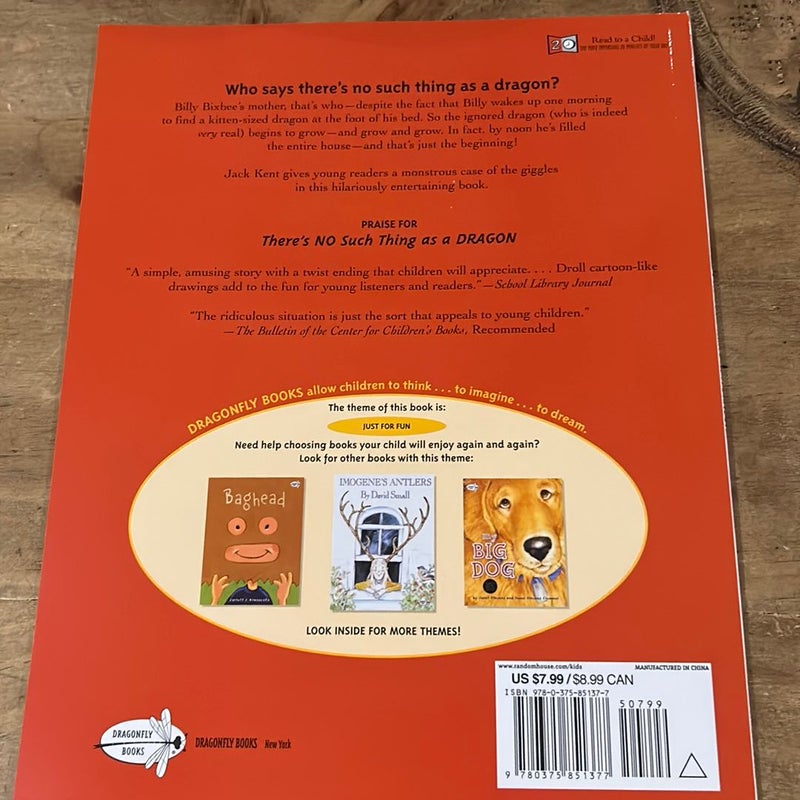 There's No Such Thing As a Dragon by Jack Kent, Paperback | Pangobooks