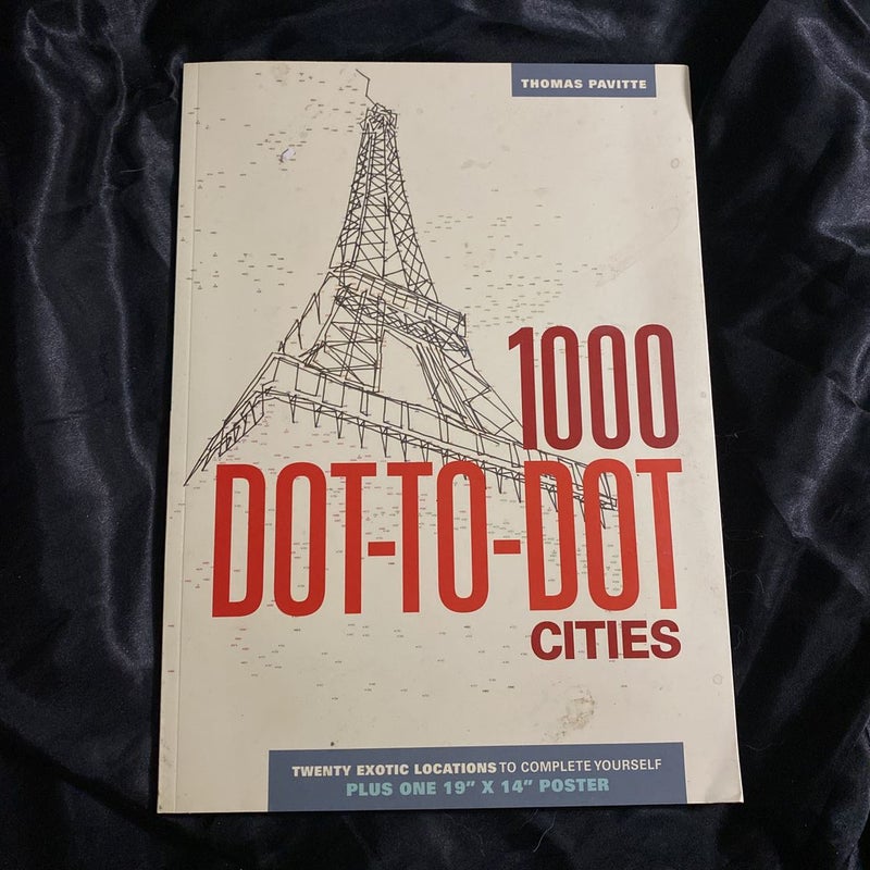 1000 Dot-To-Dot: Cities by Thomas Pavitte