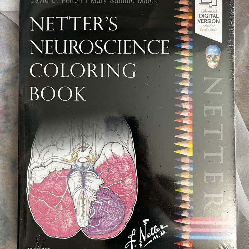 Netter's Neuroscience Coloring Book by David L. Felten, Paperback ...