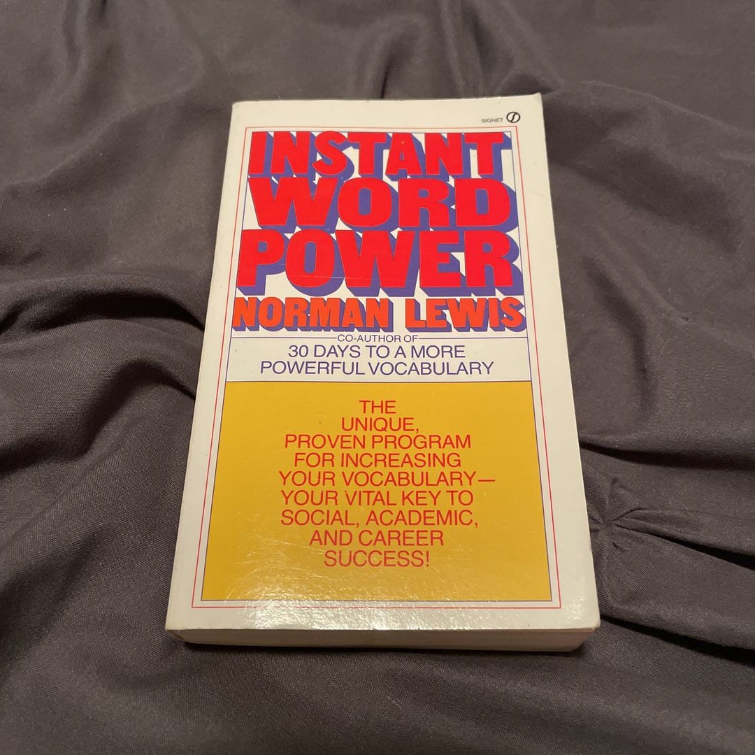 Instant Word Power by Norman Lewis