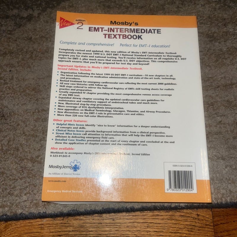 Mosby's EMT-Intermediate Textbook by Bruce R. Shade, Shirley A. Jones ...