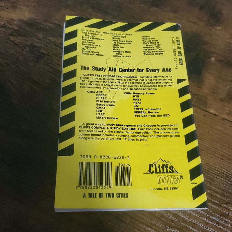 Dickens' a Tale of Two Cities by Marie Kalil, Paperback | Pangobooks