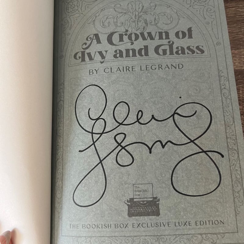A Crown of Ivy and Glass by Claire Legrand, Hardcover | Pangobooks