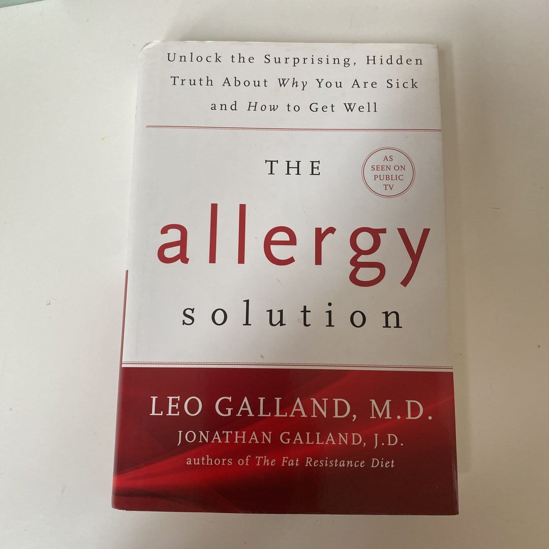 The Allergy Solution by Leo Galland, Jonathan Galland