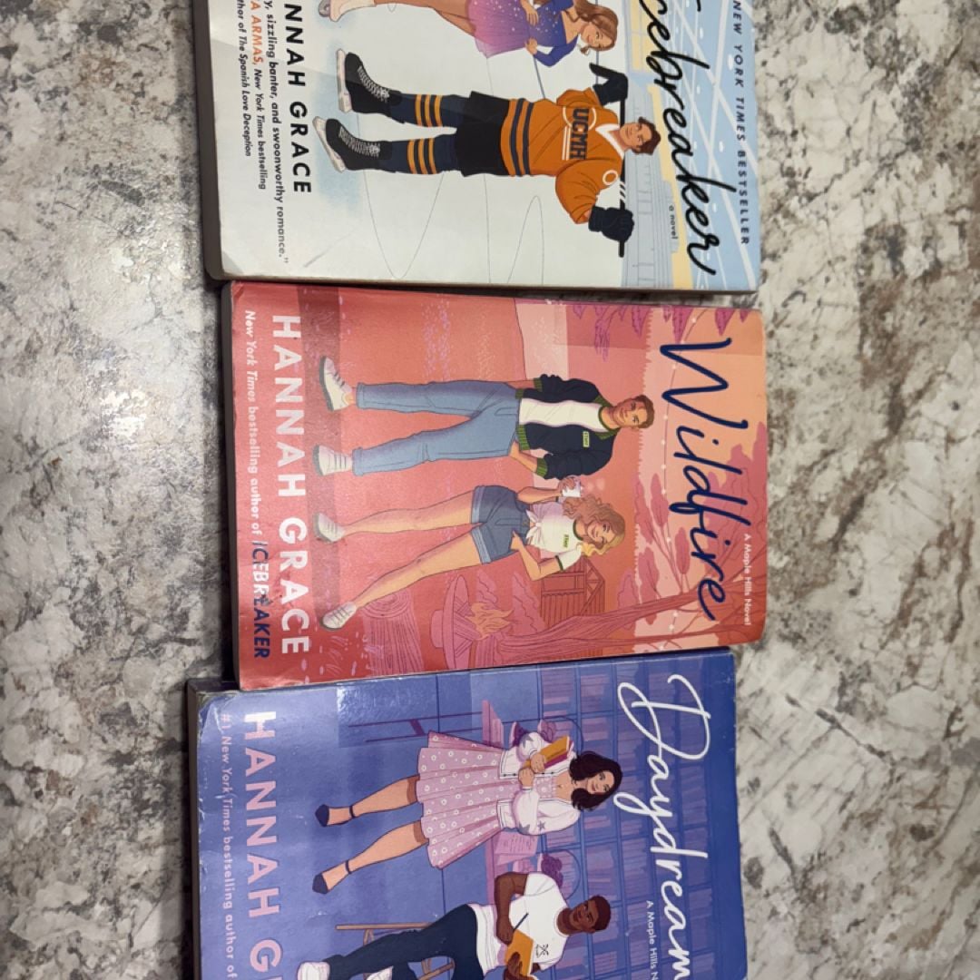 Maple Hill Series (IceBreaker, Wildfire, DayDreamer) by Hannah Grace ...