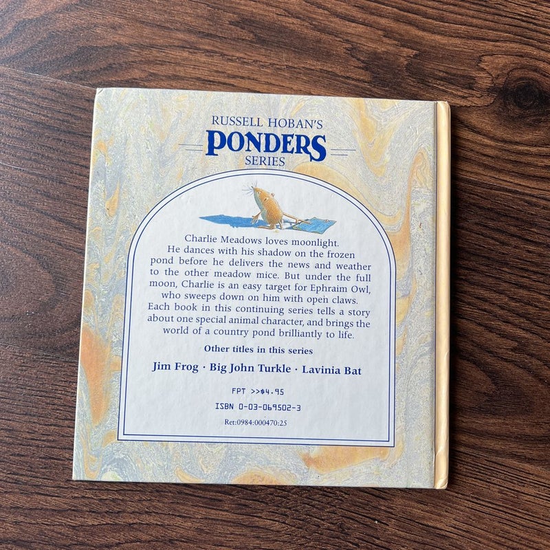 Charlie Meadows by Russell Hoban, Paperback | Pangobooks