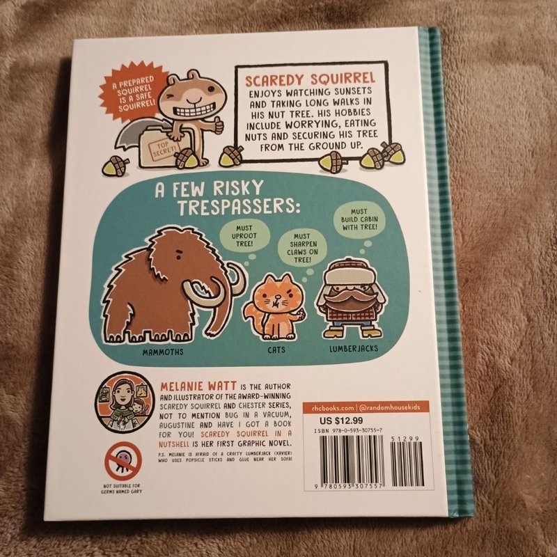 Scaredy Squirrel in a Nutshell by Mélanie Watt, Hardcover | Pangobooks