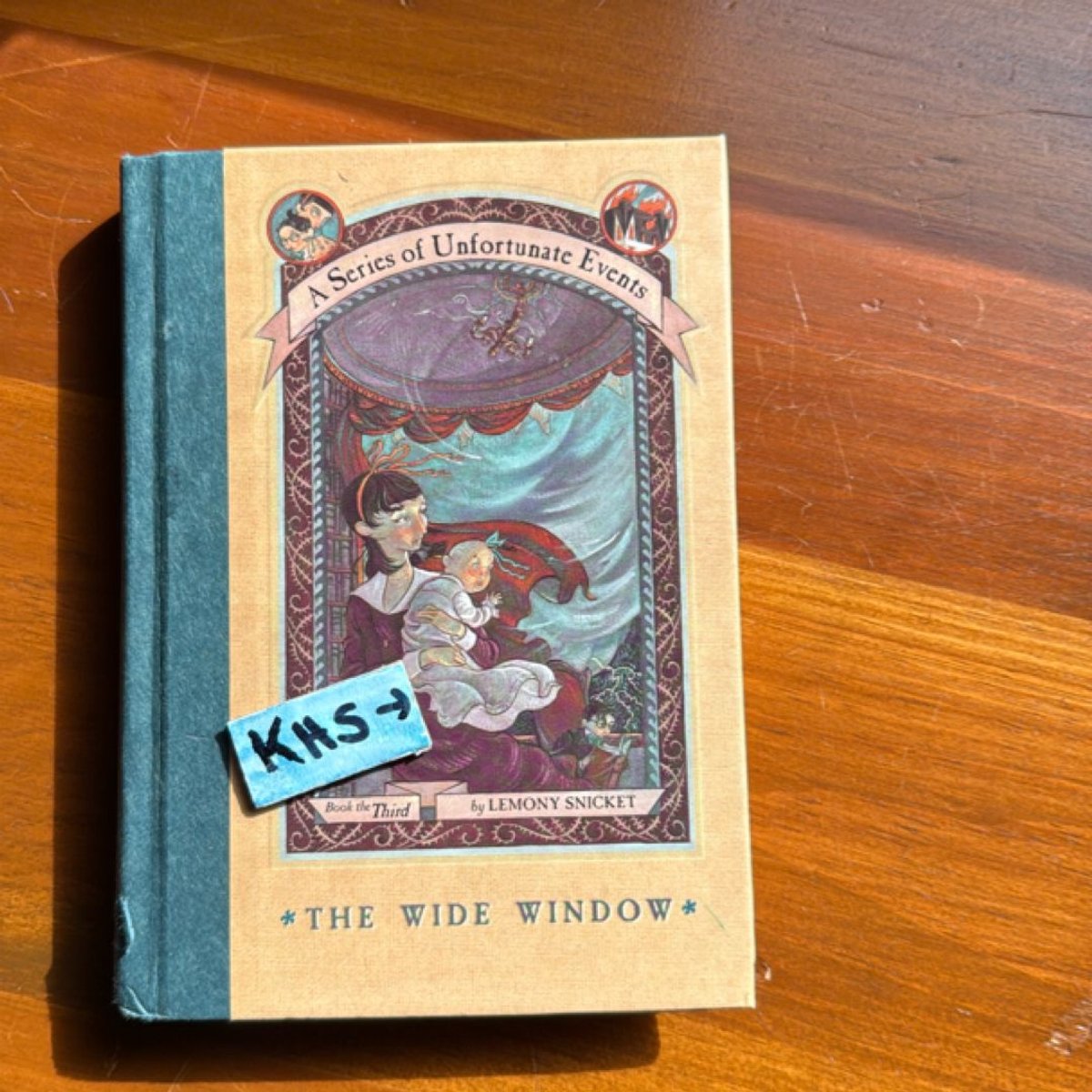 A Series of Unfortunate Events #3: the Wide Window by Lemony Snicket