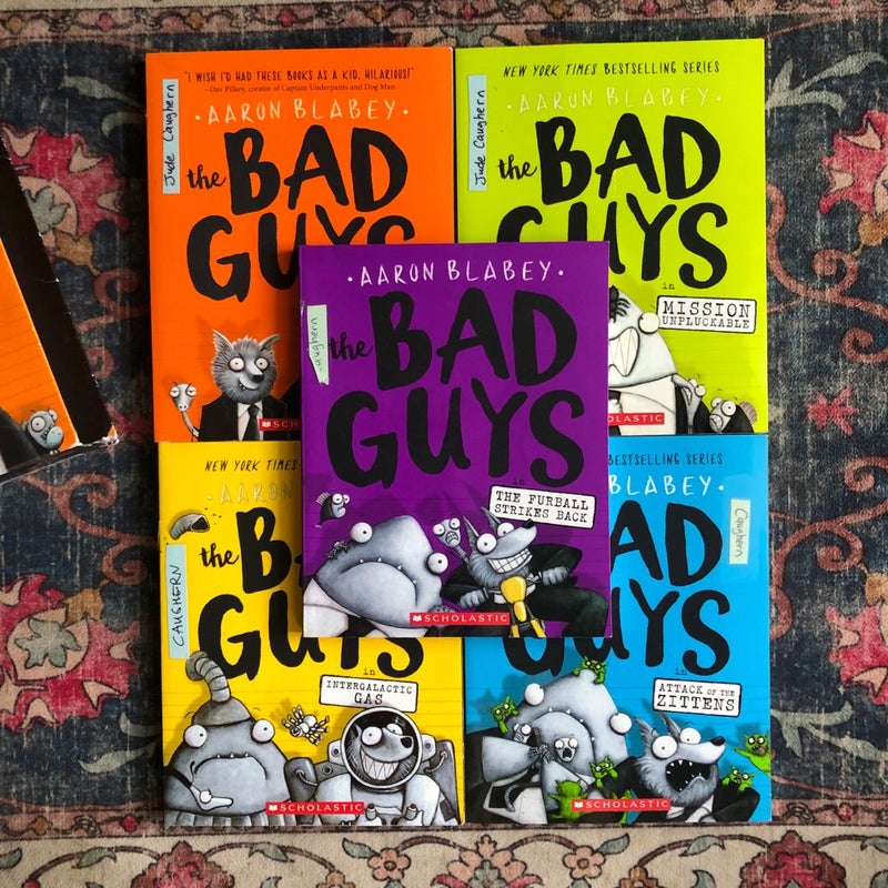The Bad Guys Box Set: Books 1-5 by Aaron Blabey