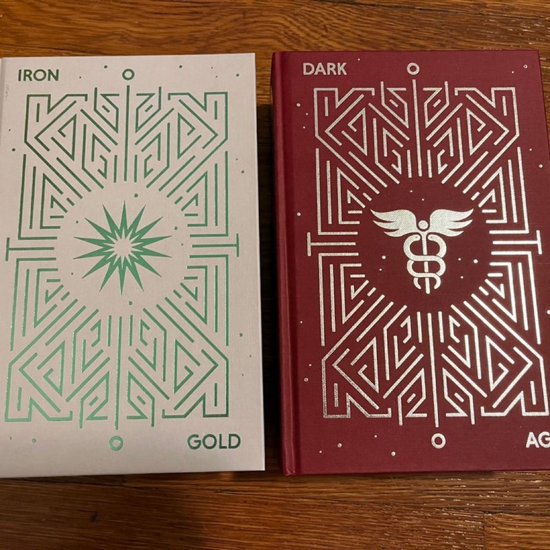 Fairyloot Red Rising Iron Gold & Dark Age by Pierce Brown, Hardcover ...