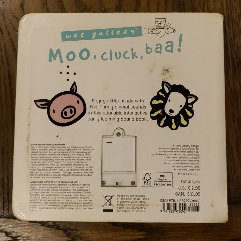 Moo, cluck, baa! The farm animals are hungry