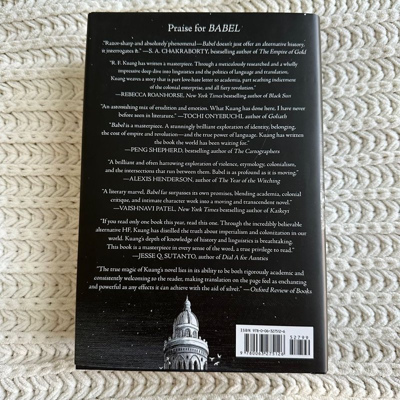 Babel by R.F. Kuang, Hardcover | Pangobooks